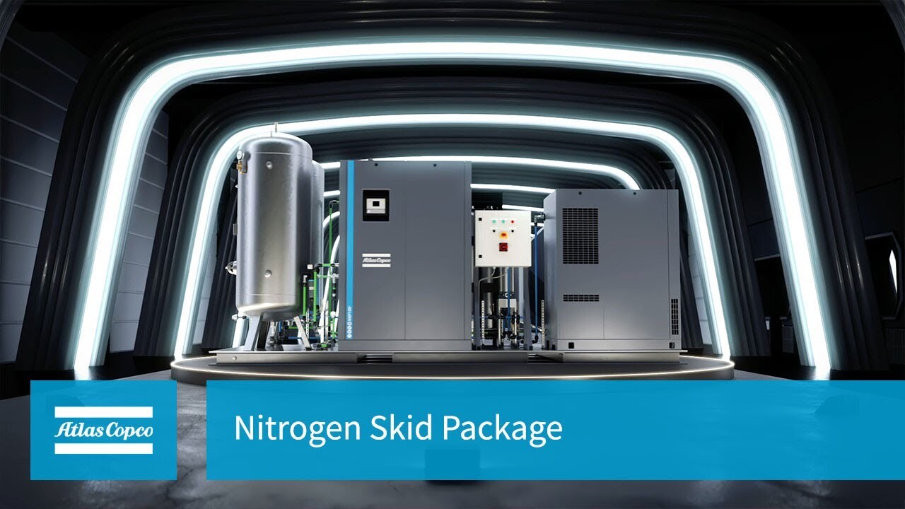 ArtStation - Atlas Copco Nitrogen Skid Package project