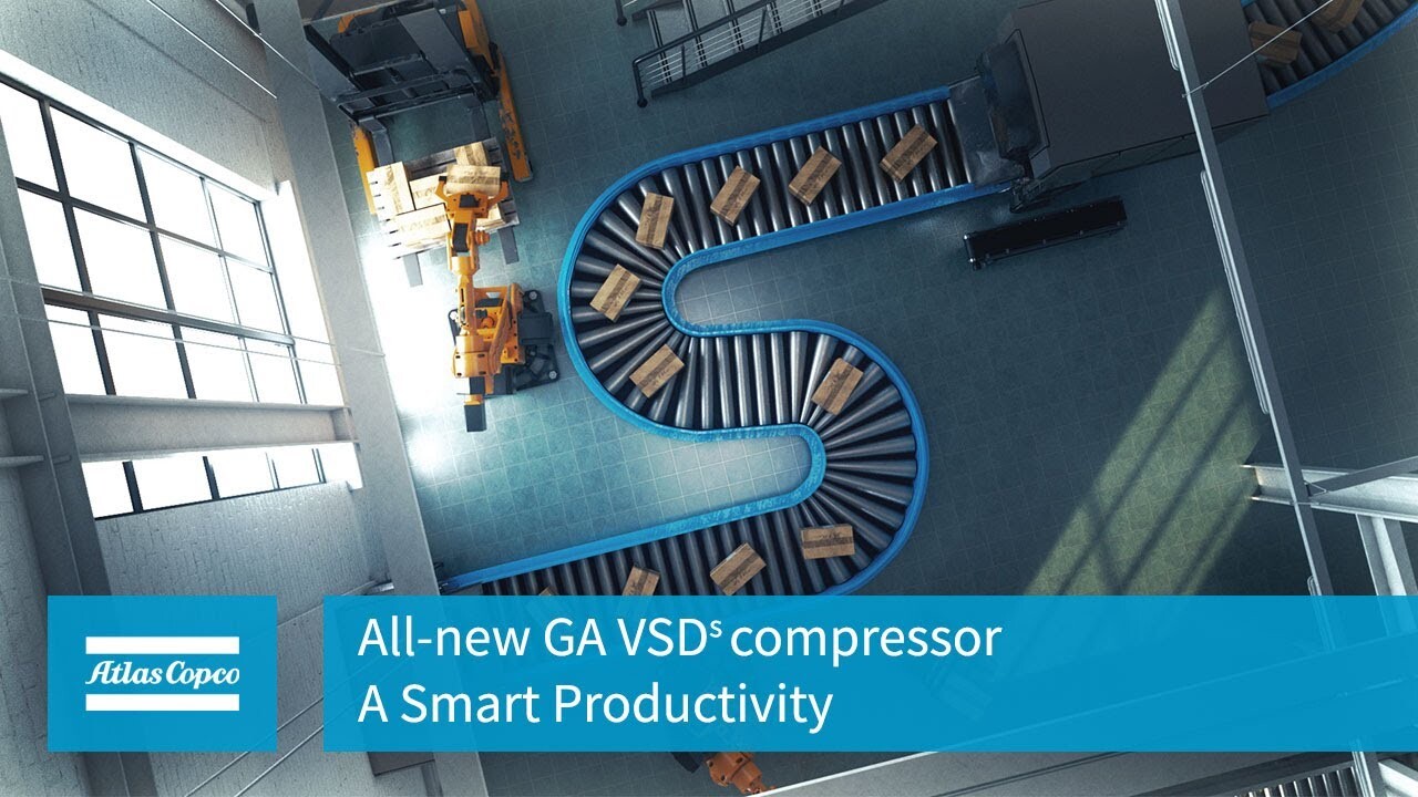 ArtStation - Atlas Copco VSDs Teaser 2