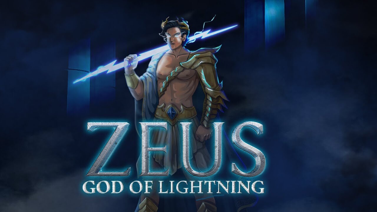 ArtStation - Zeus: God of Lightning Visual Novel artwork
