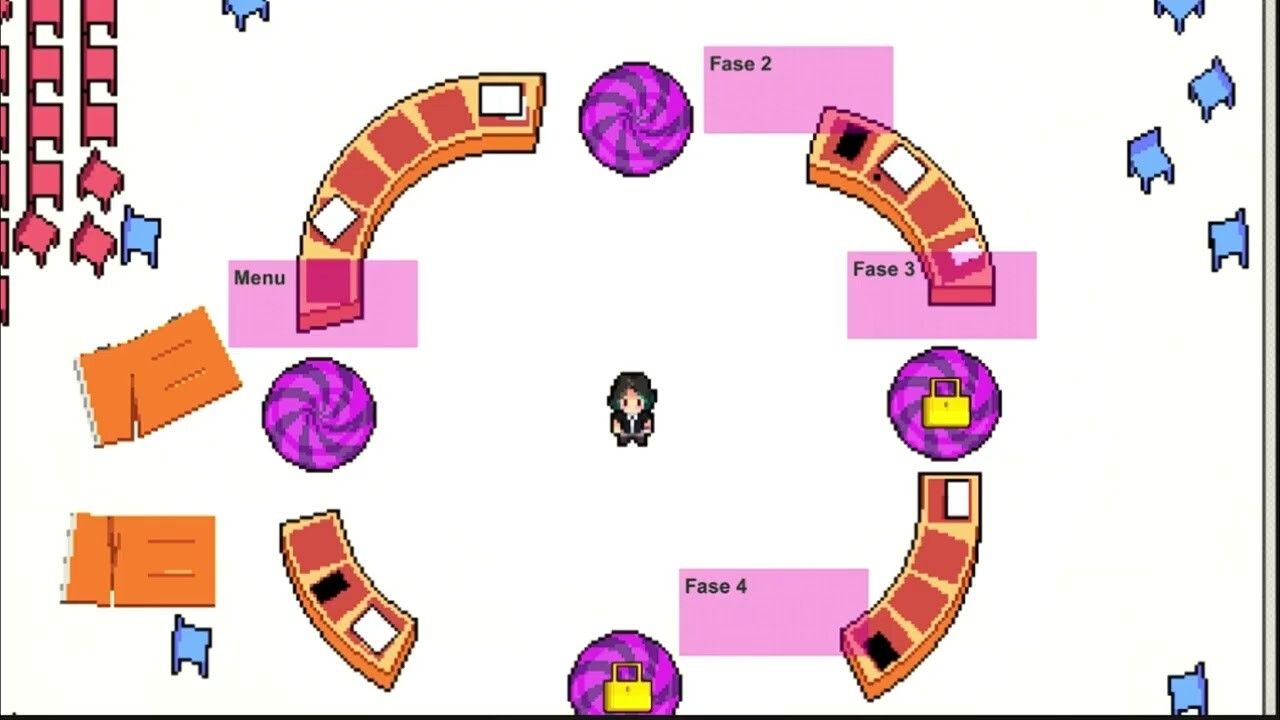 ArtStation - Game Lady Flashback