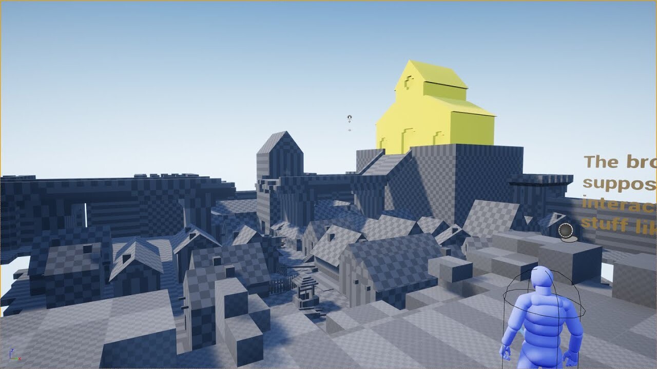 ArtStation - Blockout - City and cathedral