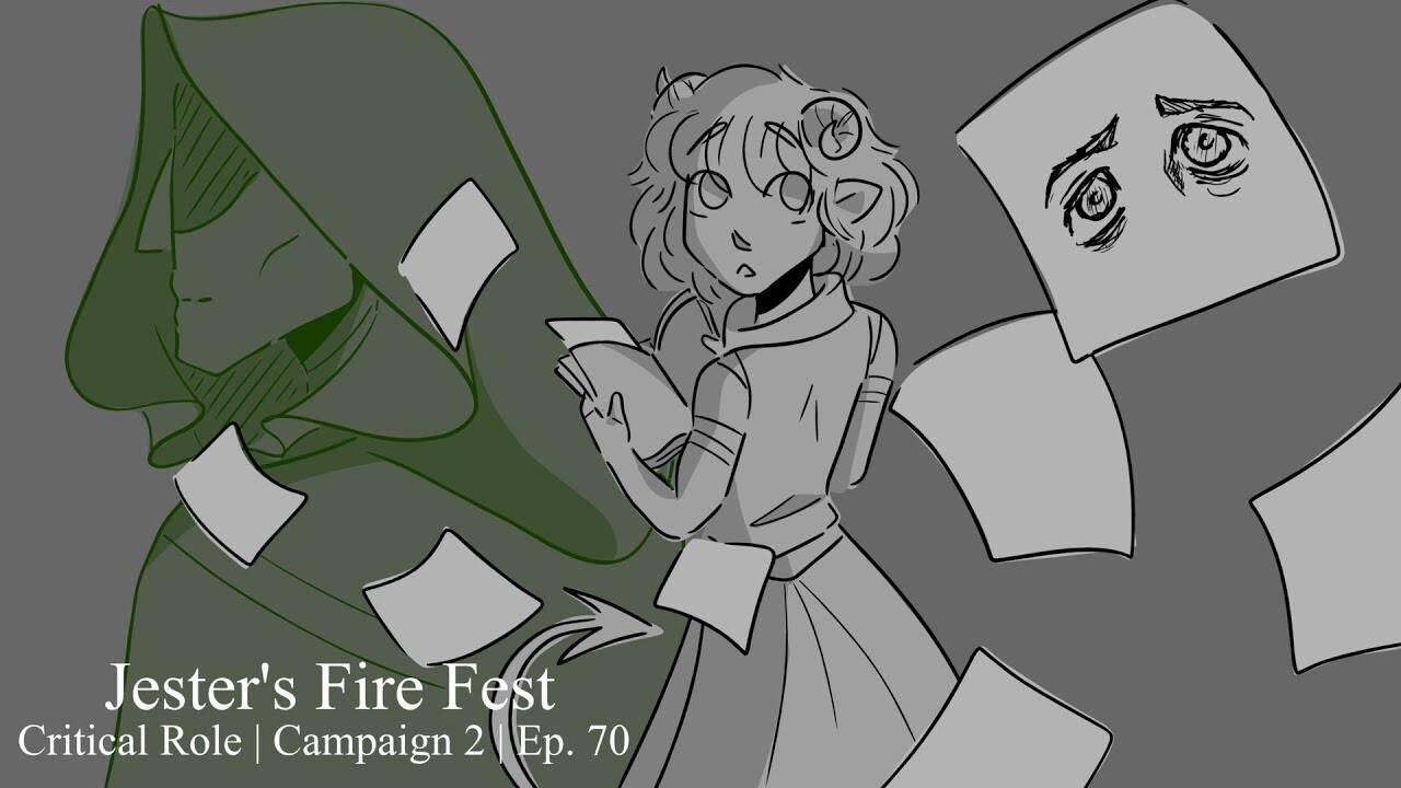 ArtStation - Jester's Fire Fest (Critical Role Animatic C2E70)