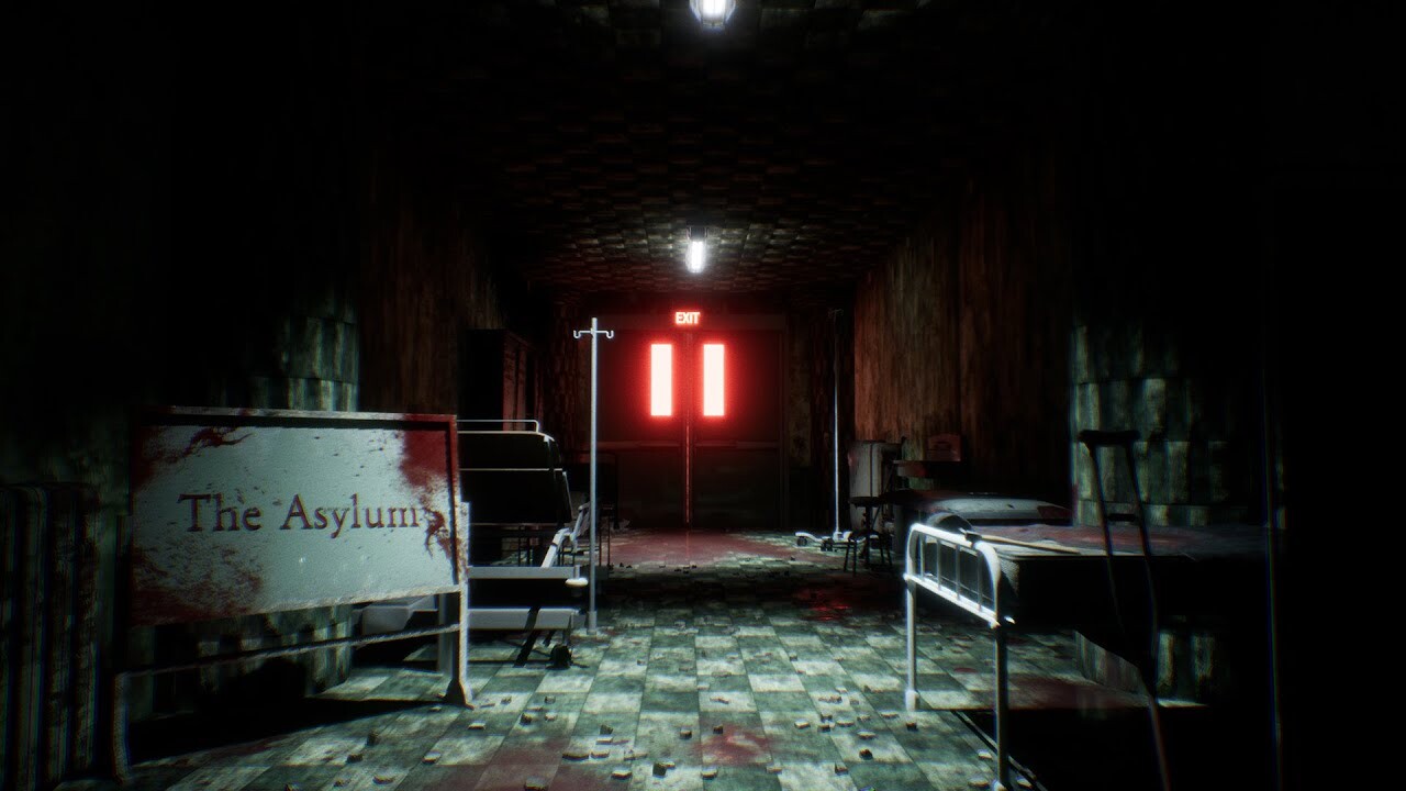 ArtStation - Asylum - Horror Themed 3D Environment