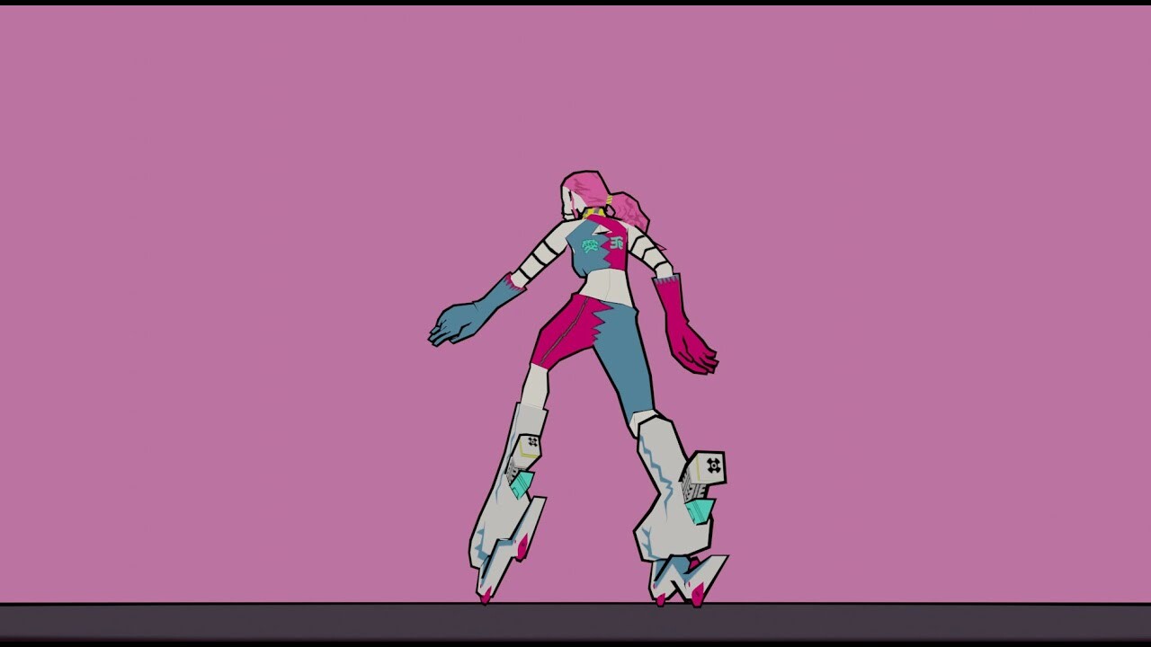 ArtStation - Love Shockers Dance Animation - JSRF