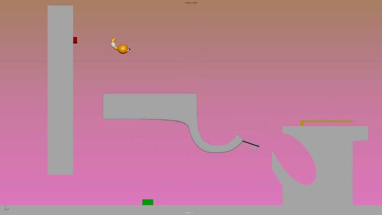 ArtStation - Flying Fox Animation