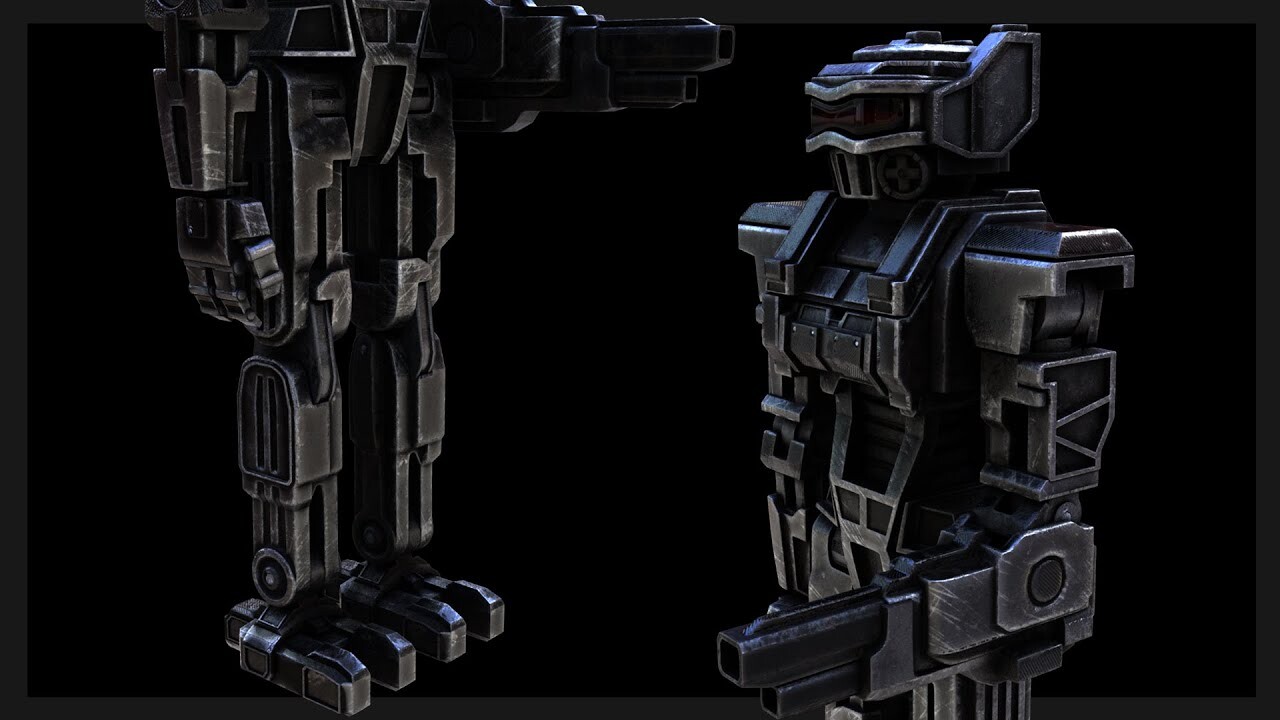 ArtStation - CG Apocalyptic Robot