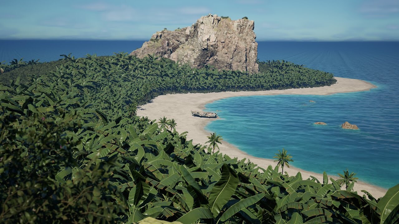 ArtStation - Tropical Beach Full Computer Graphics Pipeline Project