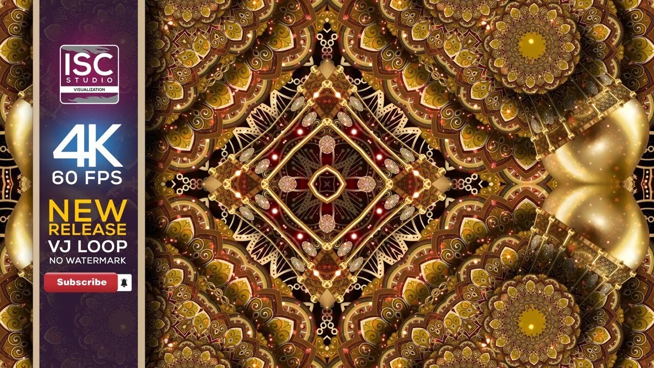 ArtStation - 4K Motion Luxury Background | VJ Loop