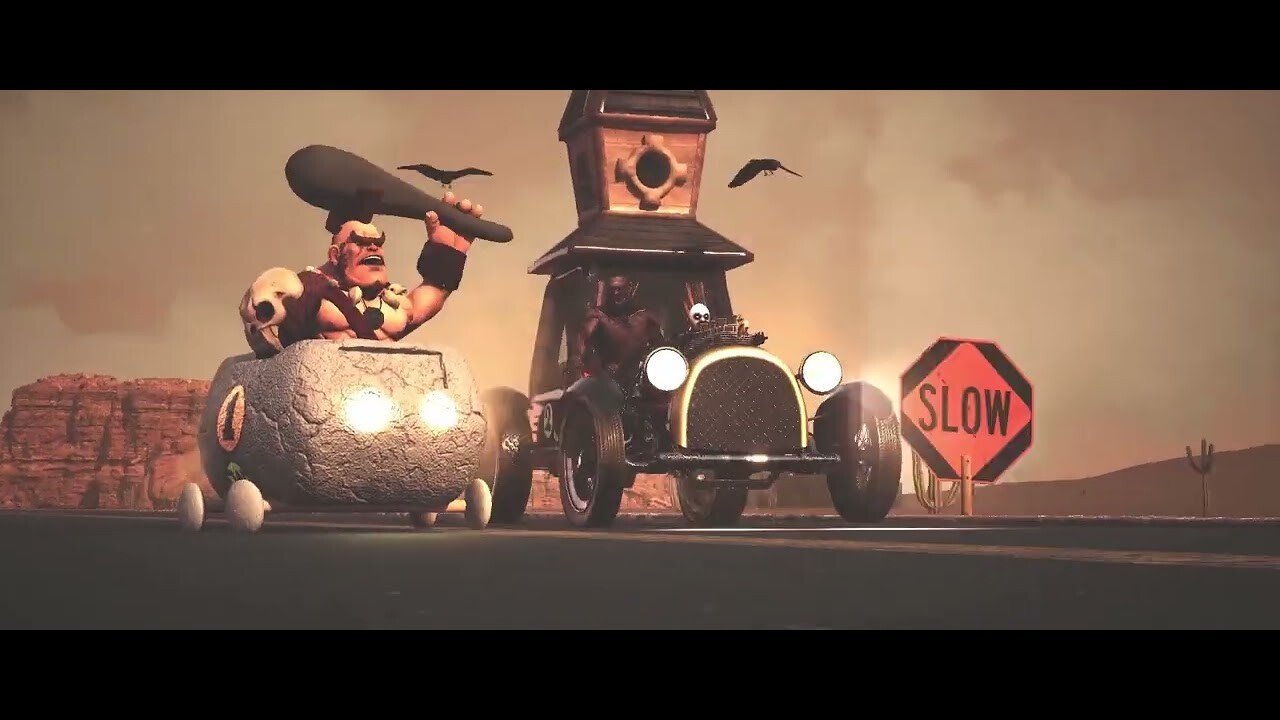 ArtStation - Endless Engine Challenge - Wacky Races Inspiration