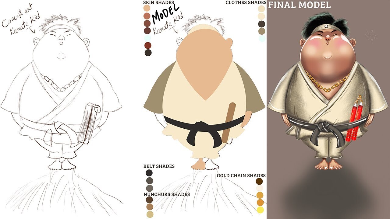 ArtStation - karate kid