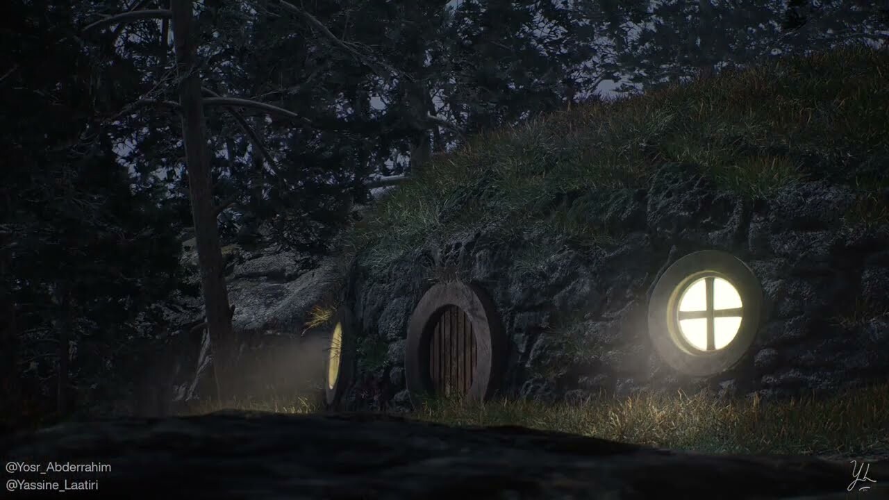 ArtStation - The Hobbit Hole