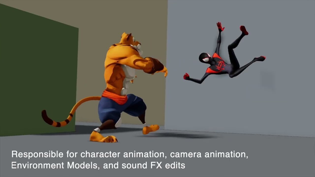 ArtStation - 3D Animation Reel with Breakdowns