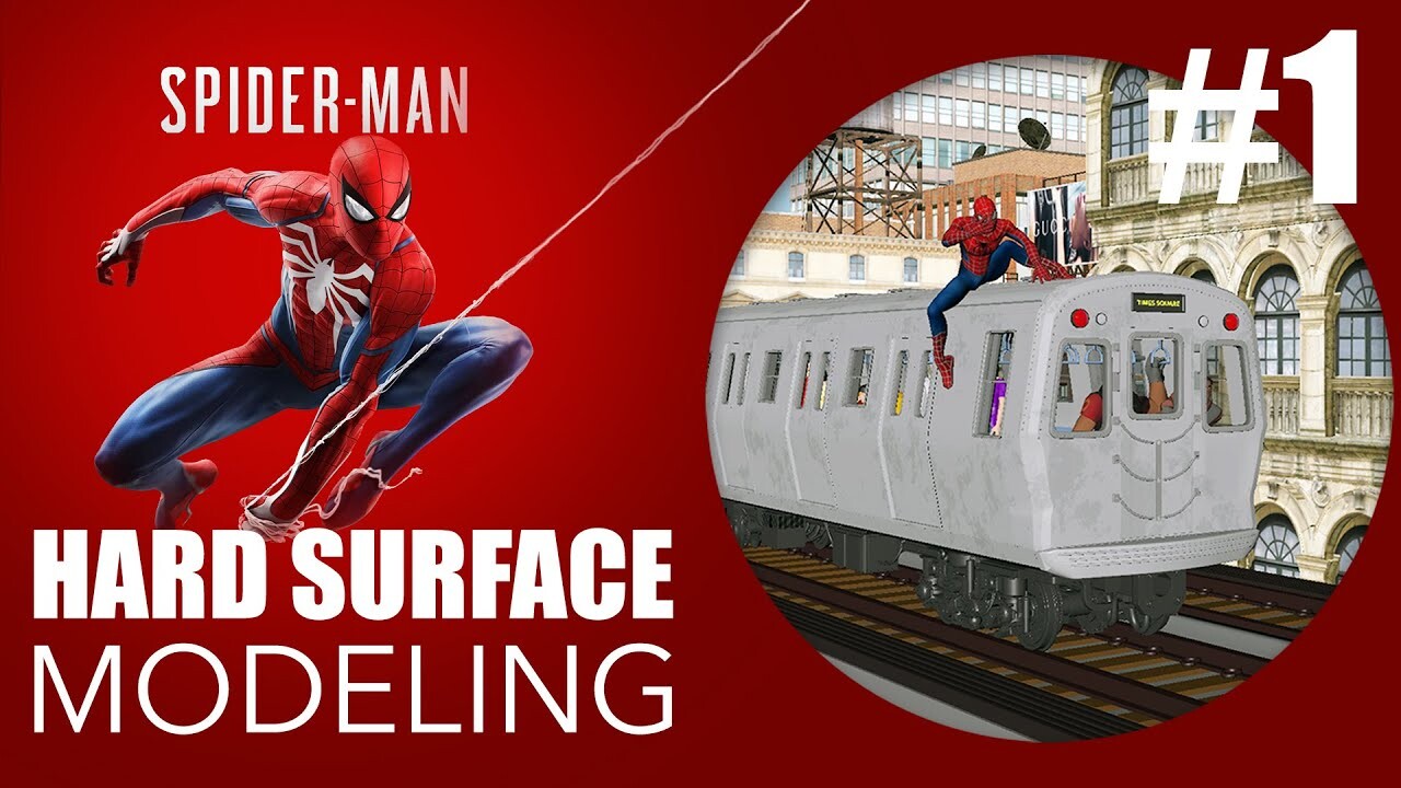 ArtStation - SPIDER-MAN _ hard surface modeling