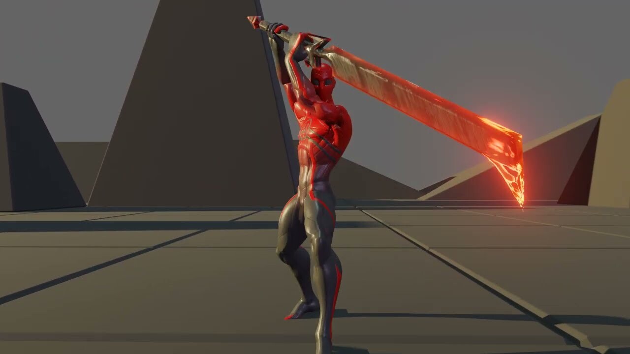 ArtStation - Trident showing off his skills (animation)