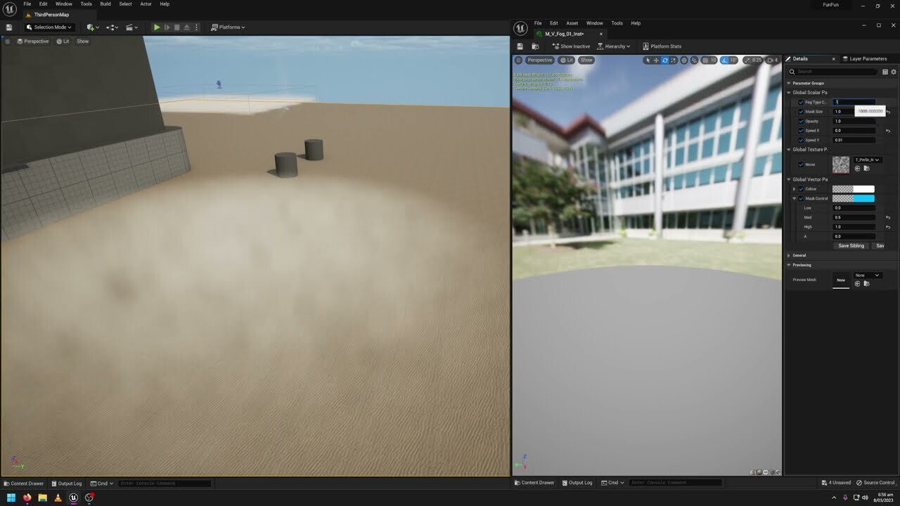 ArtStation - Local Volumetric Fog (Study) UE5