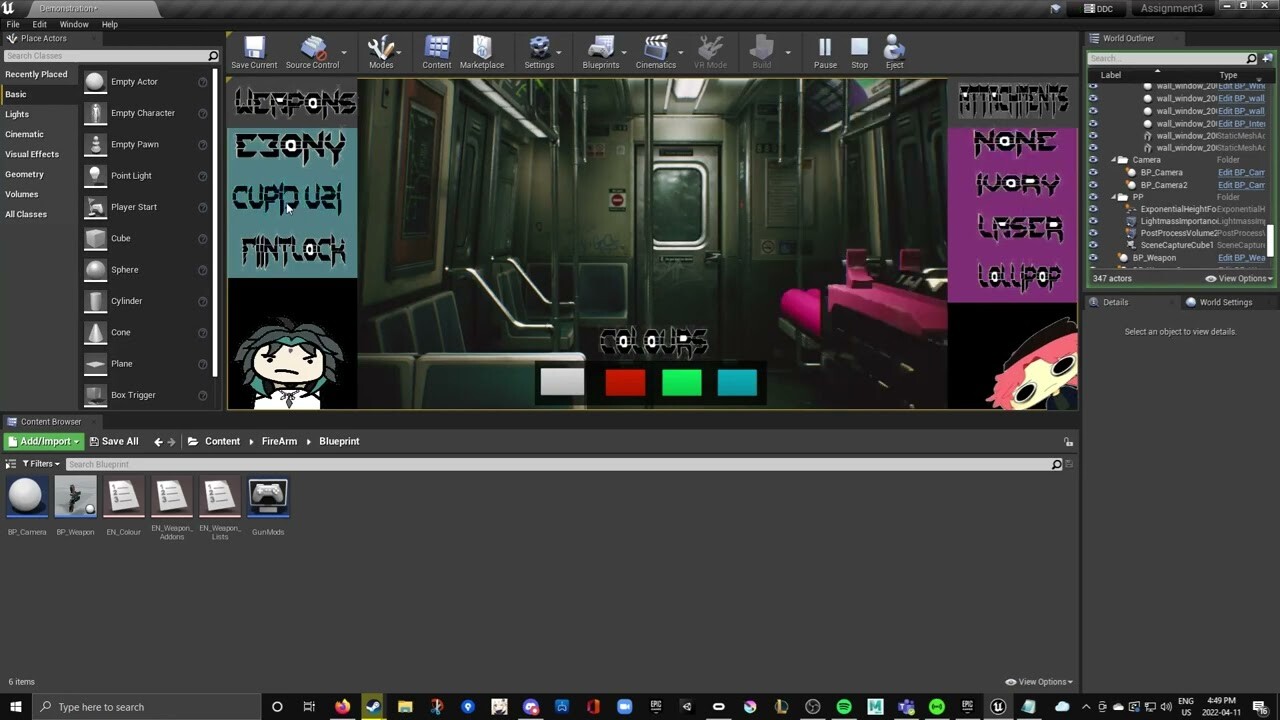ArtStation - Unreal Engine UI Assignment