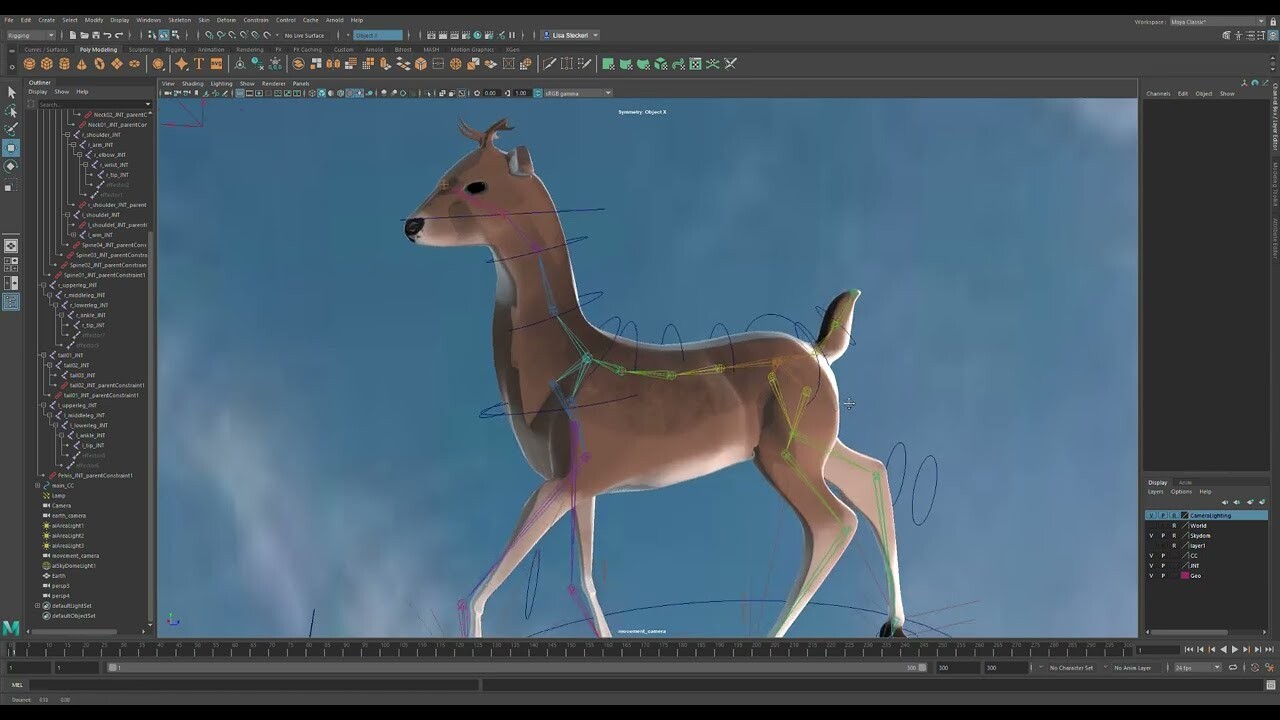ArtStation - Deer Model