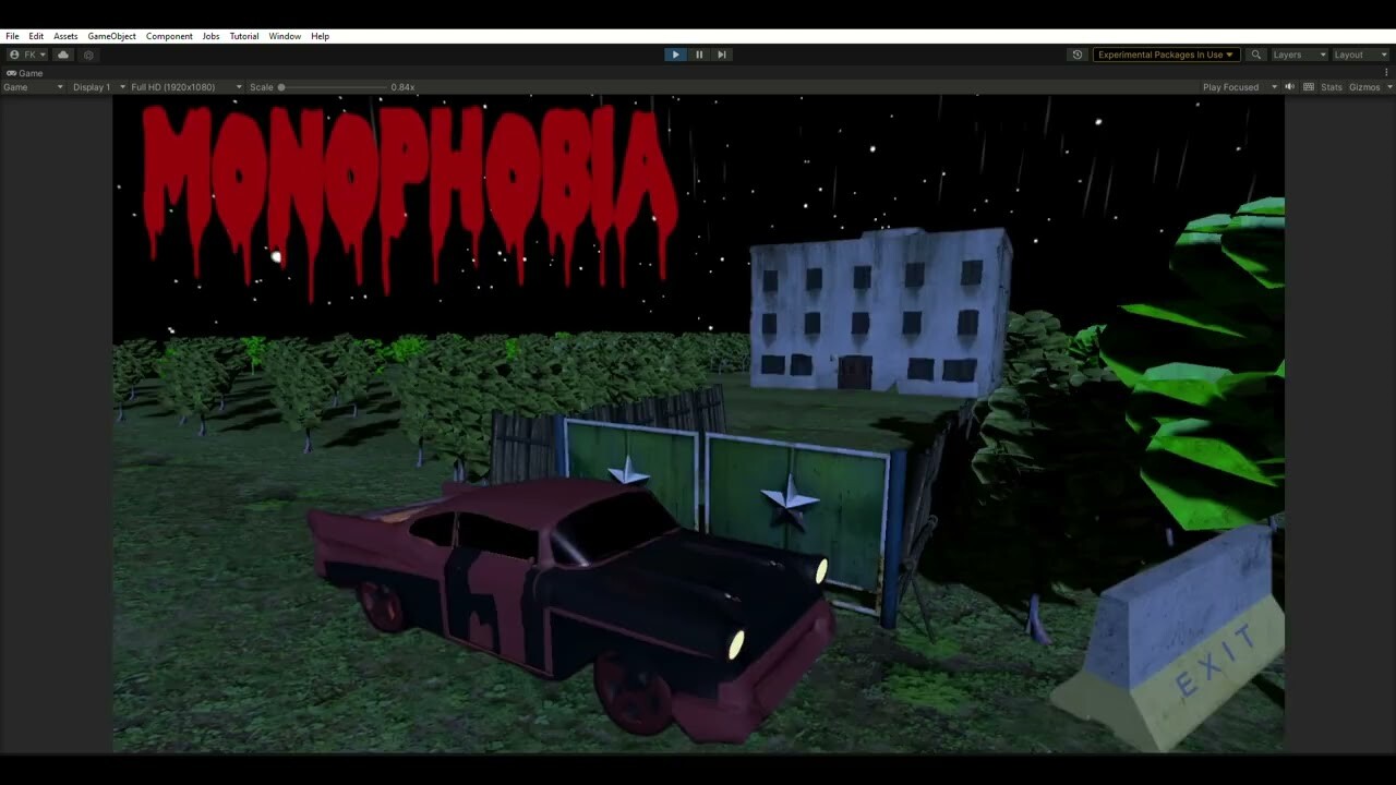 ArtStation - Monophobia- A 3D horror short game