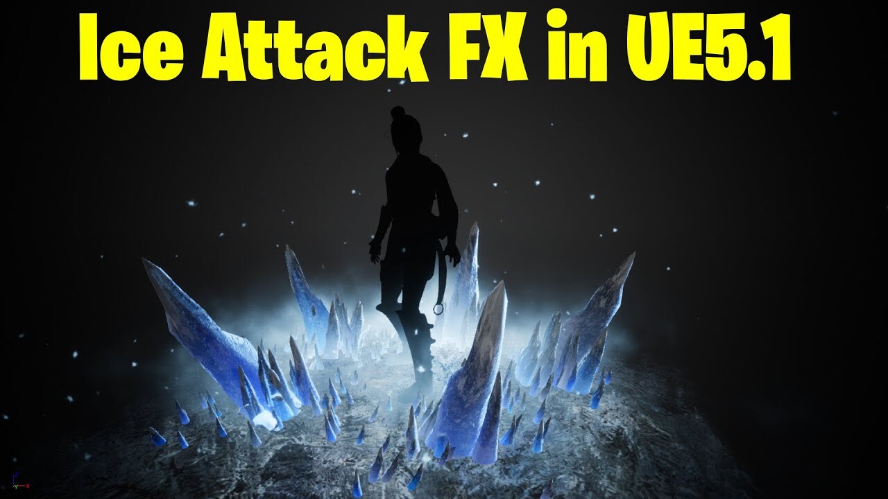 ArtStation - Ice Attac FX in Unreal Engine 5.1 Niagara | Download Files