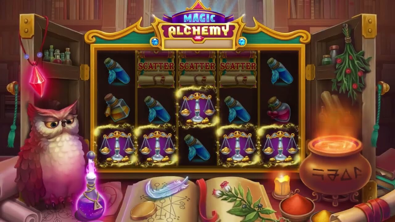 ArtStation - Slot MAGIC ALCHEMY