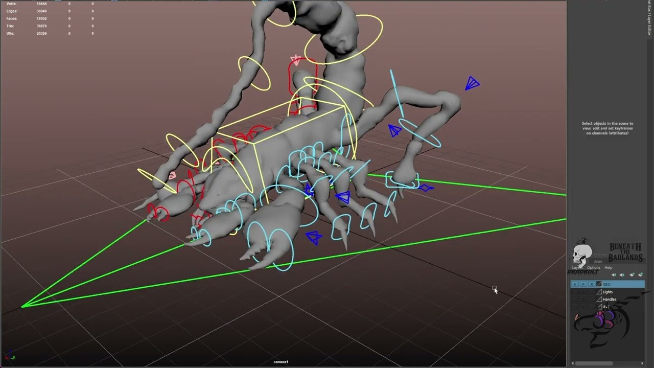 ArtStation - Badlands Scorpion Rig