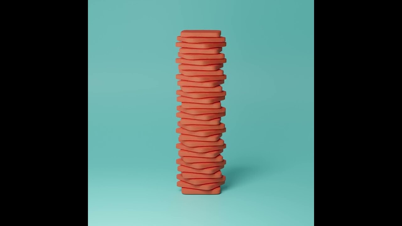 ArtStation - Spinning Stacks Loop