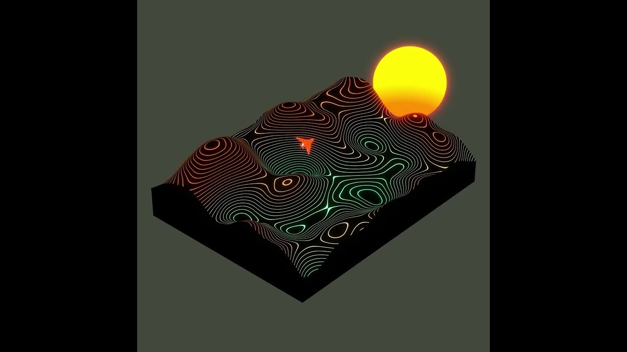 ArtStation - Flying Plane Loop