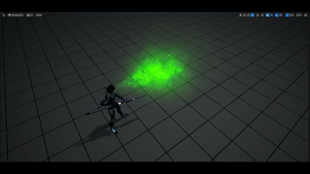 ArtStation - Poison Breath VFX (EmberGen)