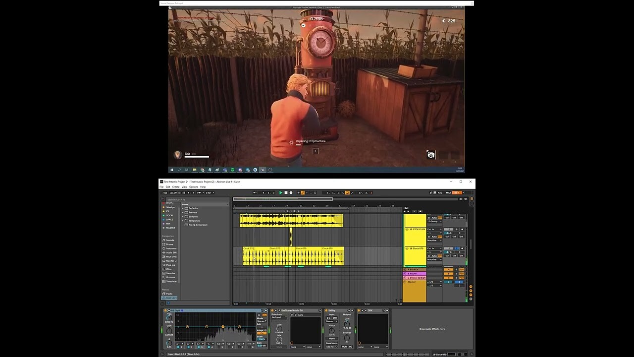ArtStation - Sound Design for Game. Show To Construction