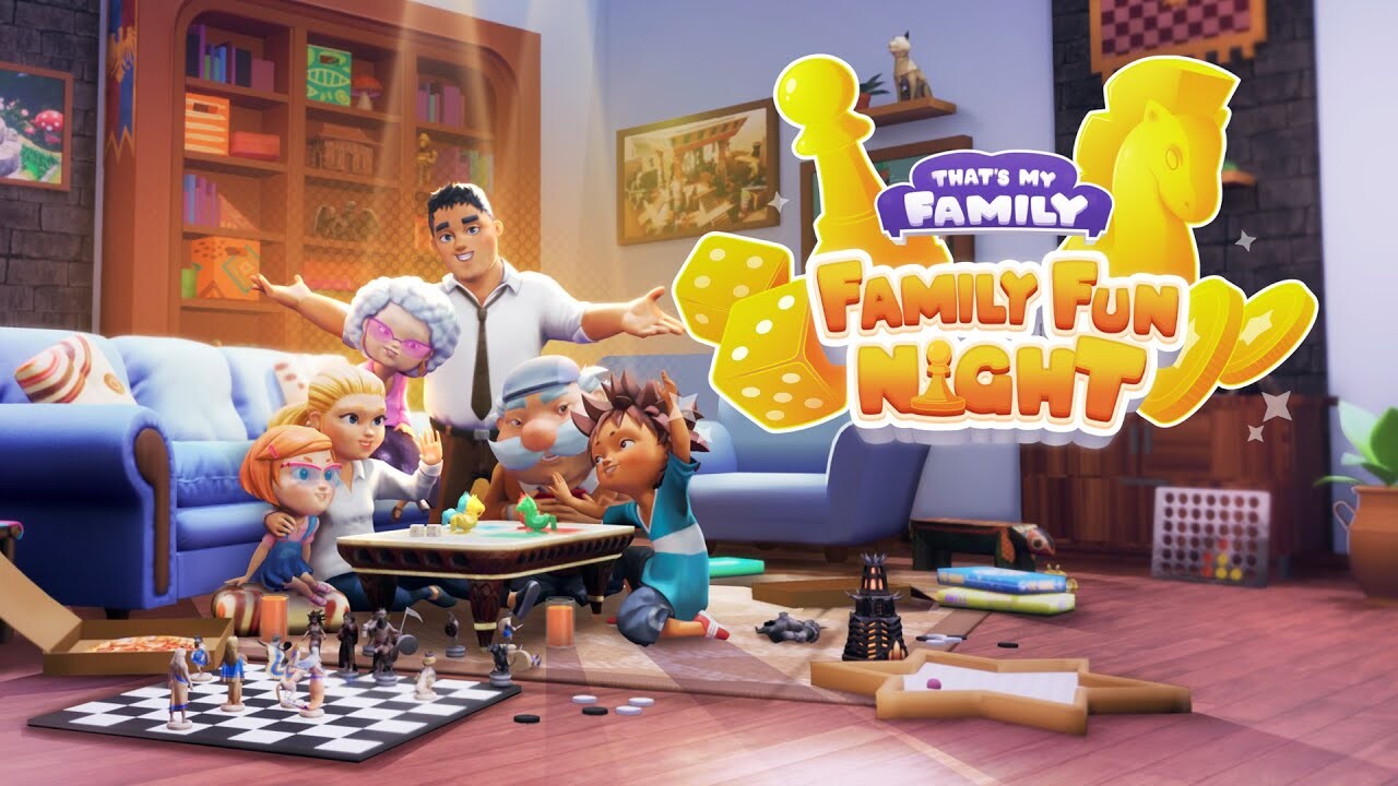ArtStation - Thats My Family - Family Fun Night