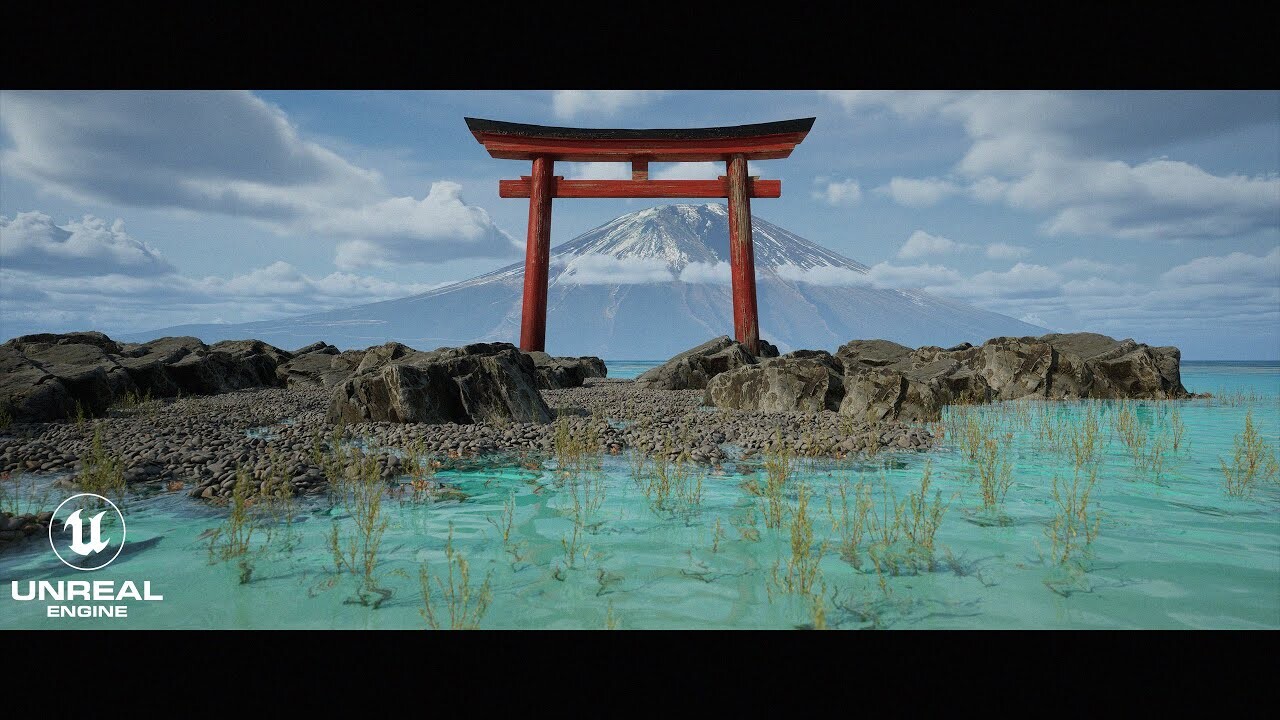 ArtStation - Mount Fuji | Unreal Engine 5