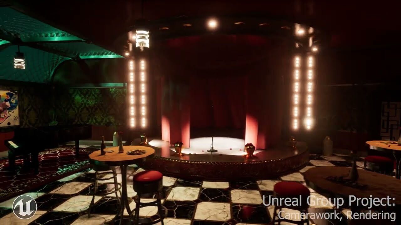 ArtStation - Underwater Speakeasy