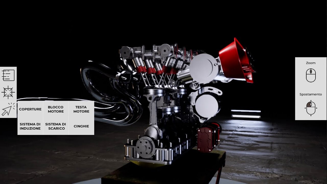 ArtStation - Interactive Engine Viewer