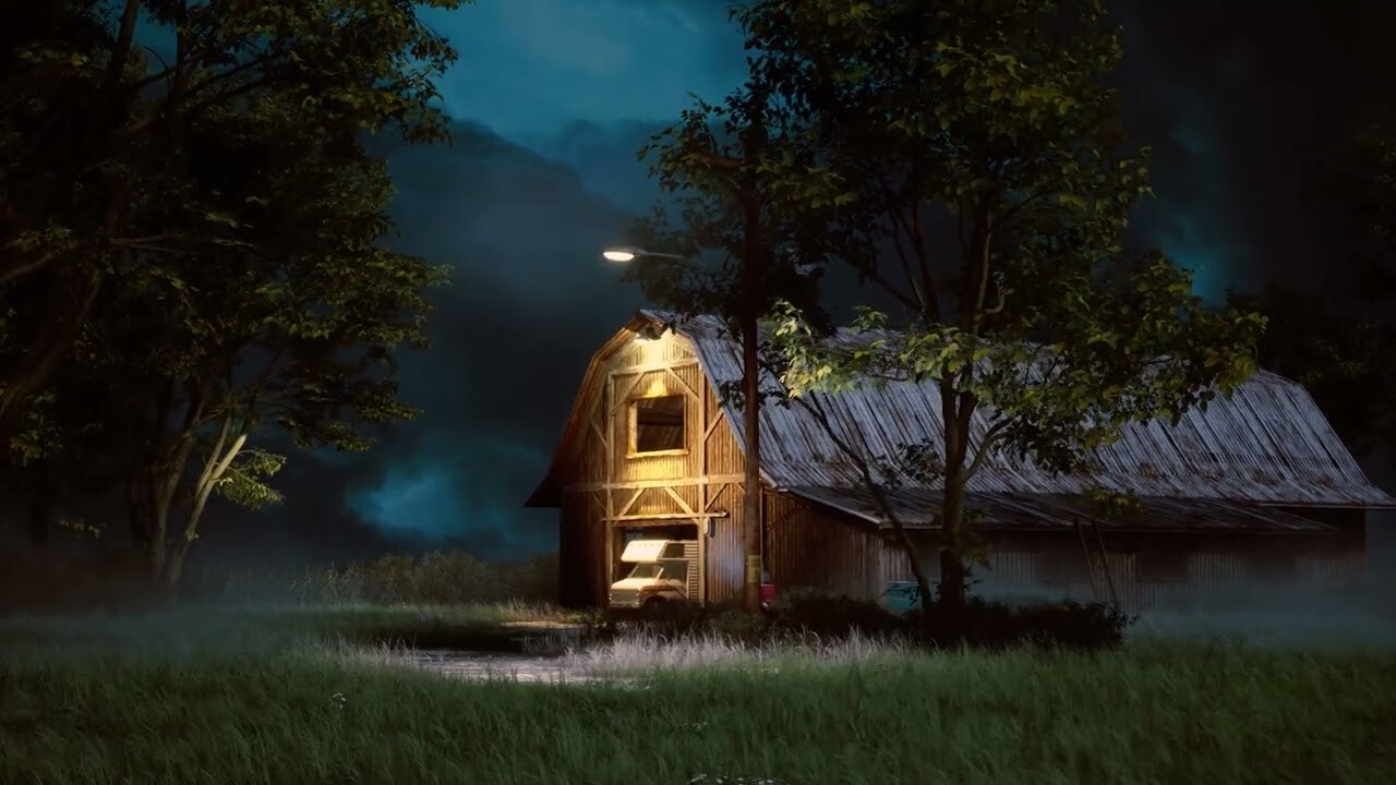 ArtStation - Night Farm