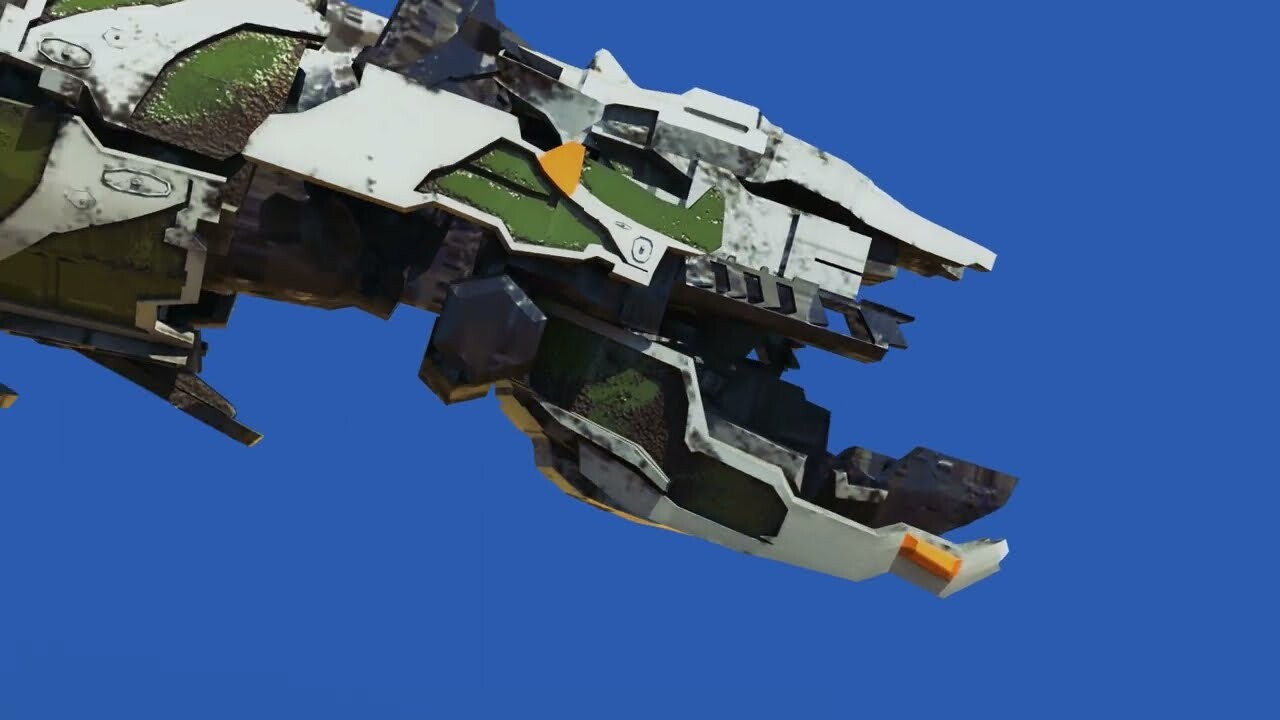 ArtStation - Thunderjaw: Custom Model Showcase