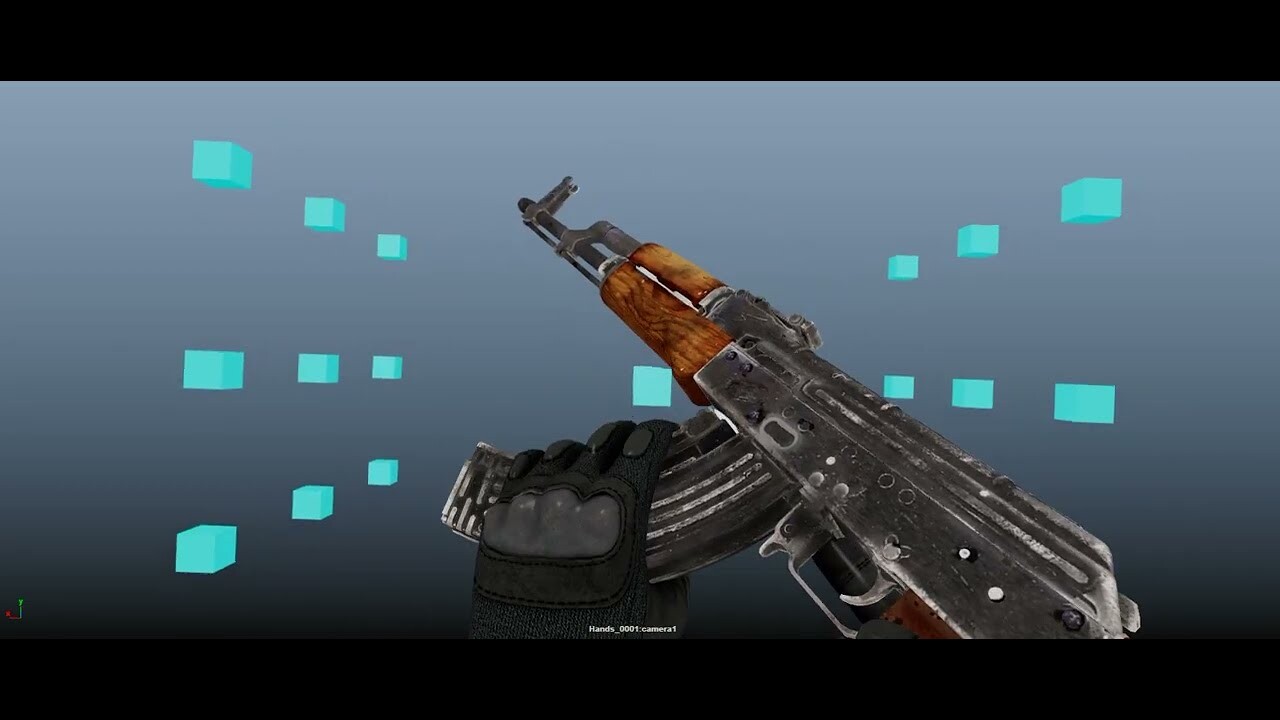 ArtStation - Weapon animation