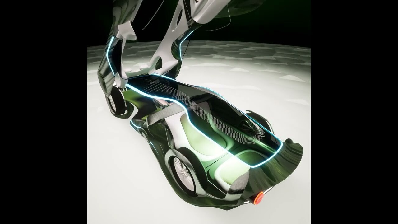 ArtStation - Möbius Meta vehicle by LKDN studio