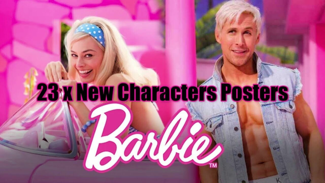 ArtStation - Barbie Movie 2023 - 23 x New Character Posters w/ Dua lipa ...