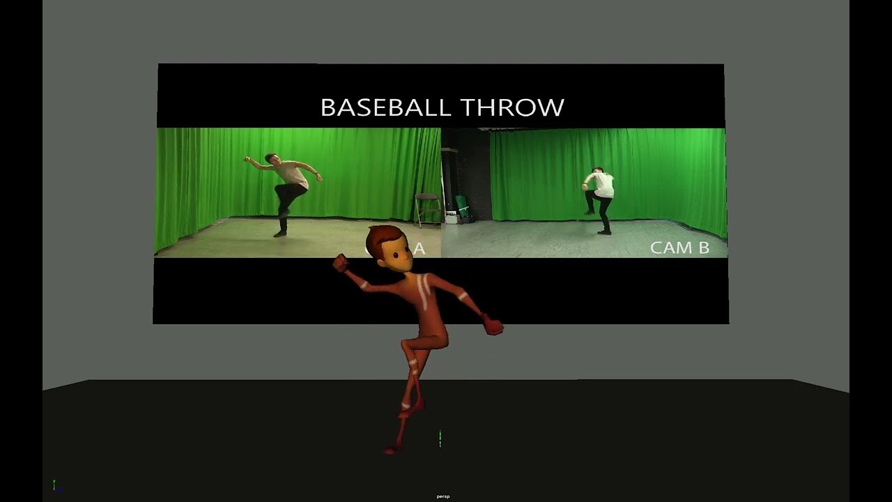 ArtStation - 3D Baseball throw