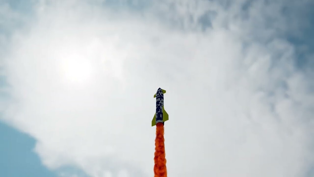 ArtStation - Rocket Smoke simulation