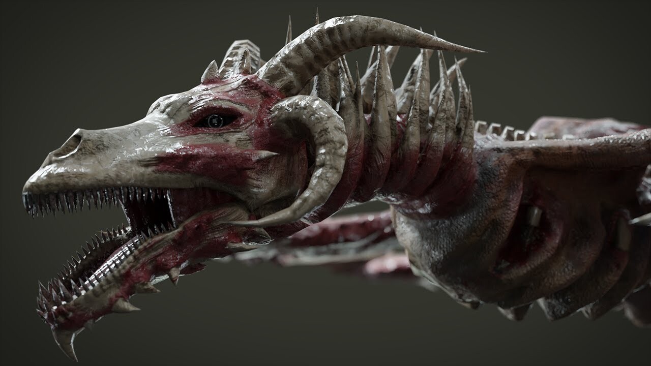 ArtStation - Undead Dragon