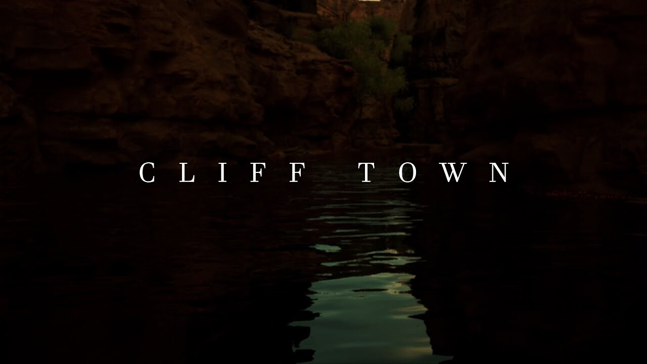 ArtStation - CLIFF TOWN