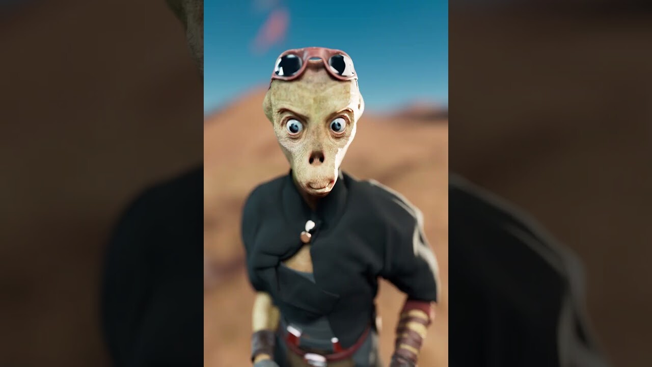 ArtStation - Alien style Character Test