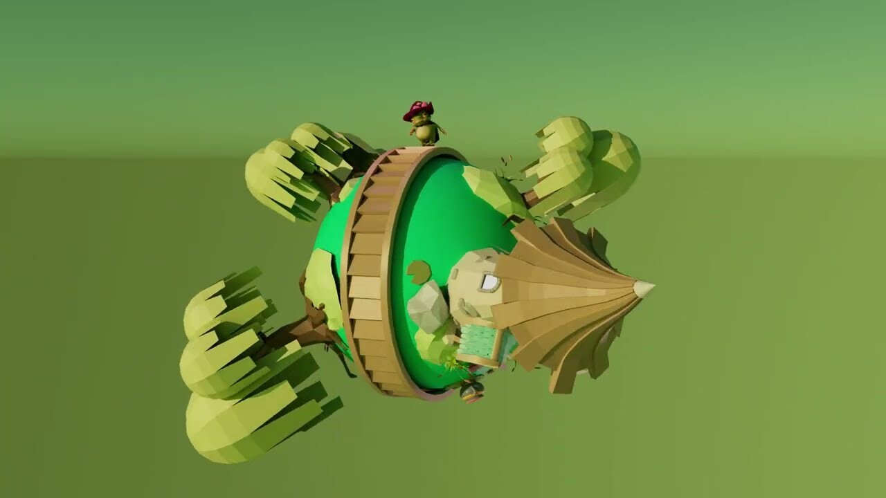 ArtStation - Frog Wizard