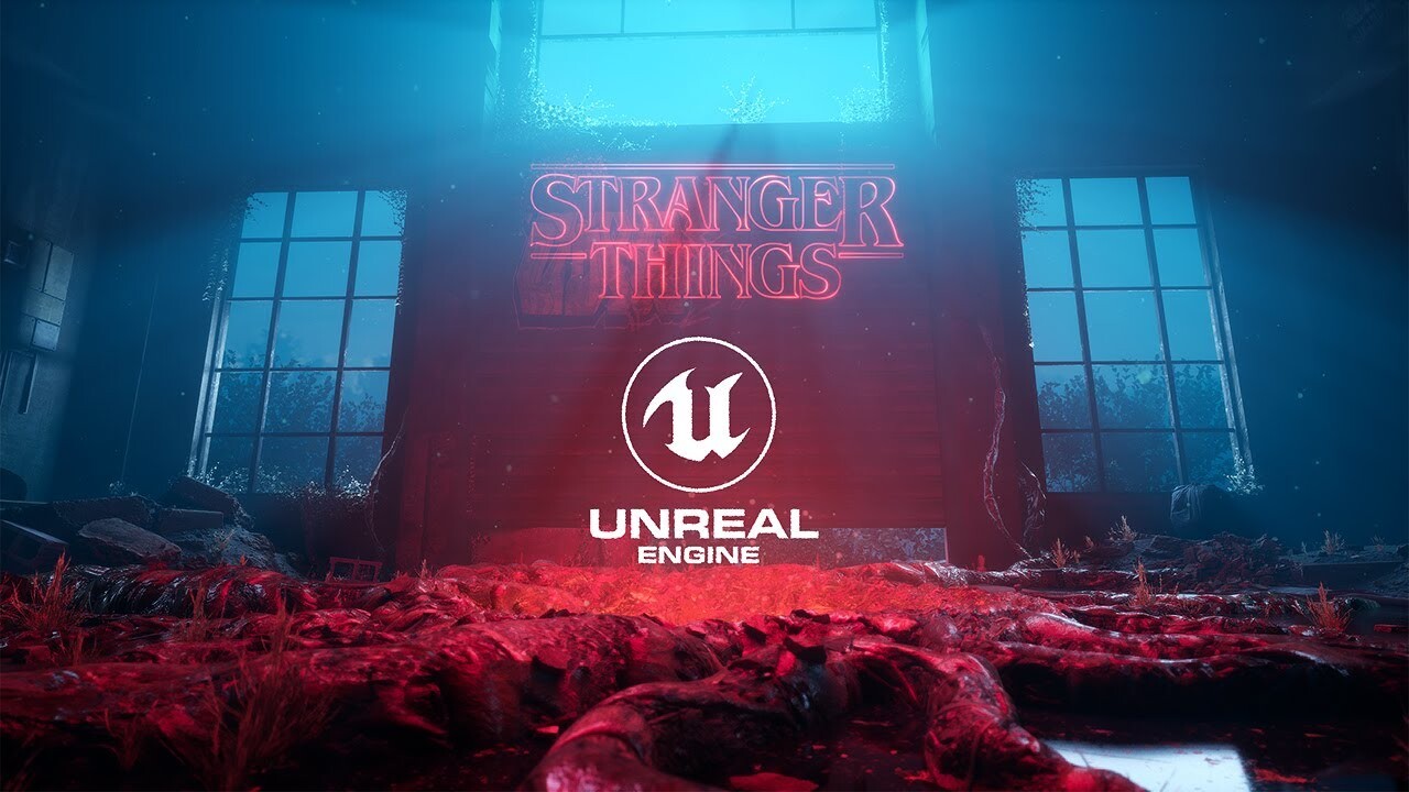 ArtStation - Stranger things scene - Unreal 5