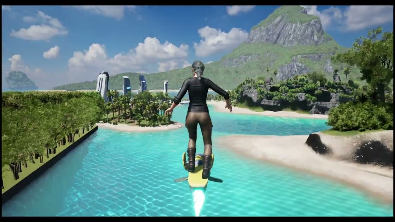 ArtStation - Hover Board Rideable using UE 5.1