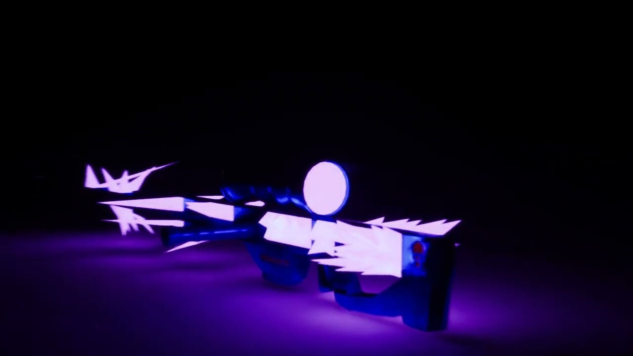 ArtStation - Glowing Hard Surface Sniper