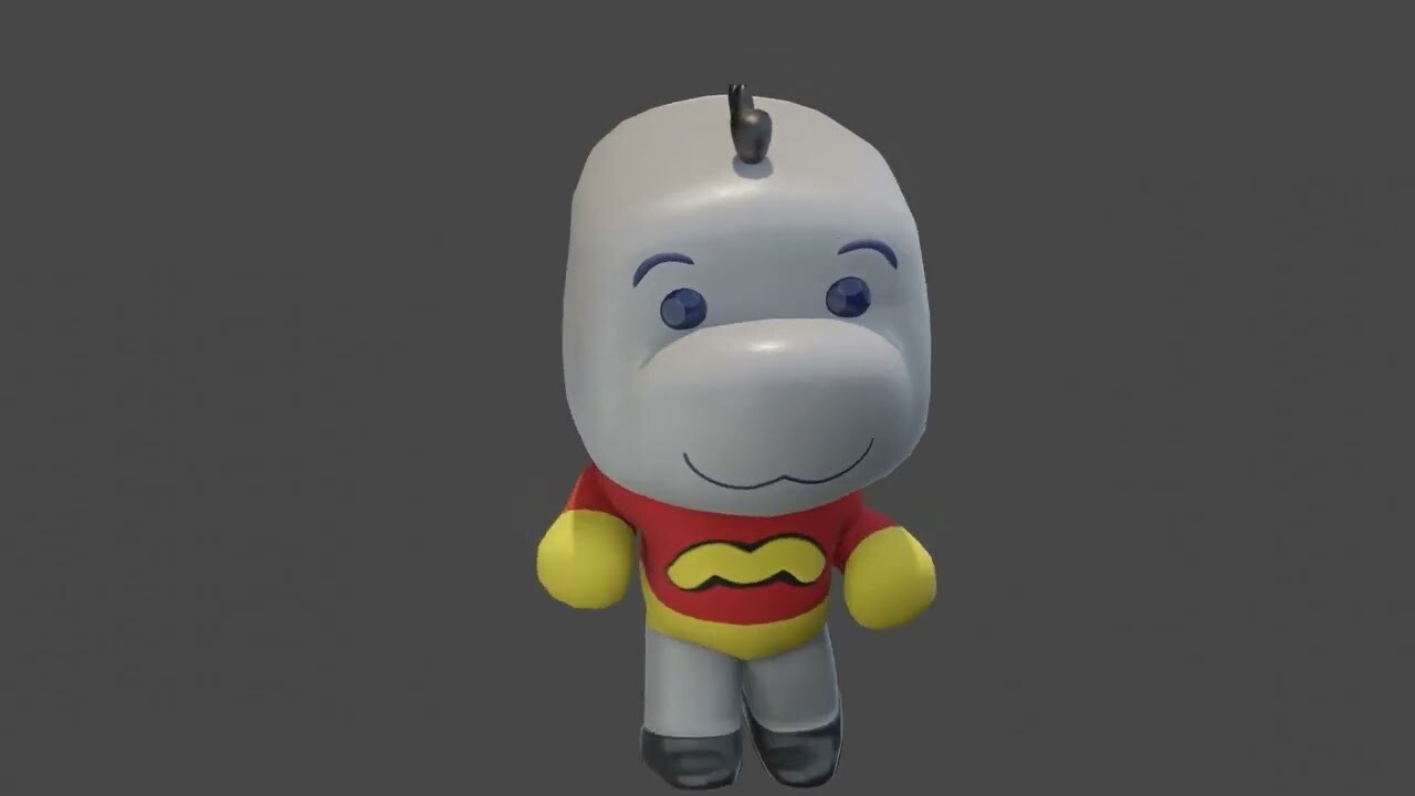 ArtStation - Fan Made Many the Super Manatee 3D Character by Arongomar ...
