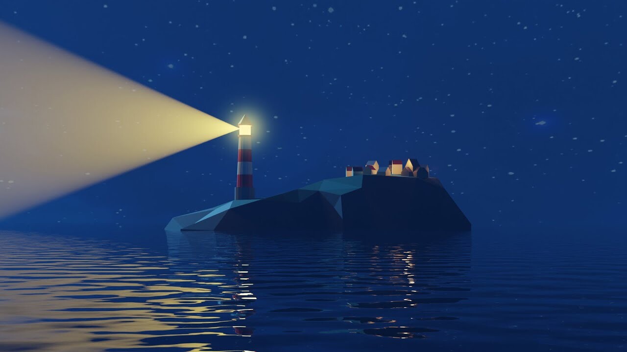 ArtStation - Lonely Lighthouse