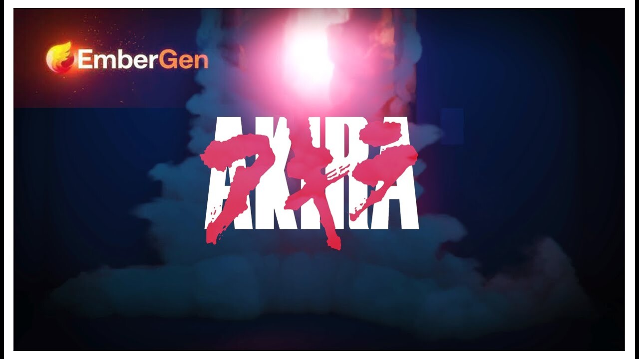 ArtStation - Embergen Classic Akira Scene